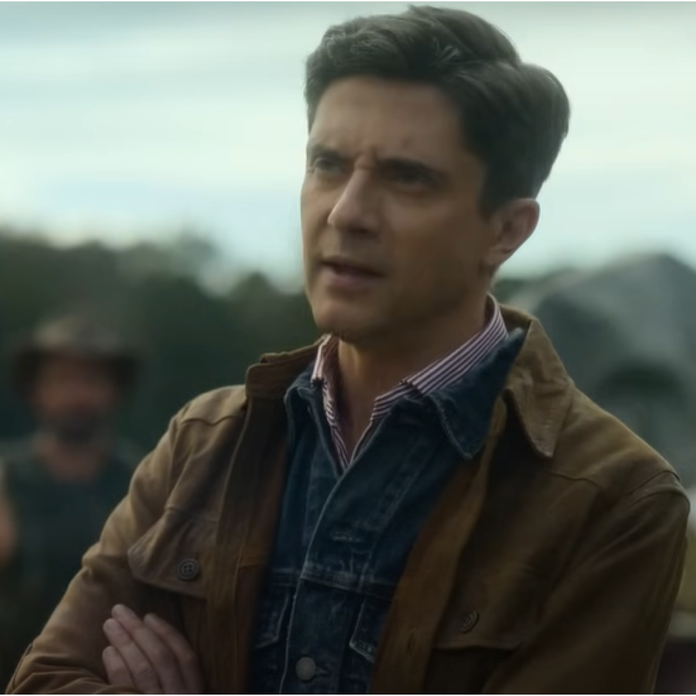 Topher Grace The Waterfront Grady Brown Jacket | America Suits