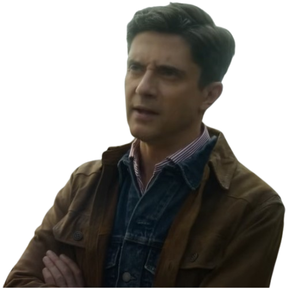 Topher Grace The Waterfront Grady Brown Jacket | America Suits