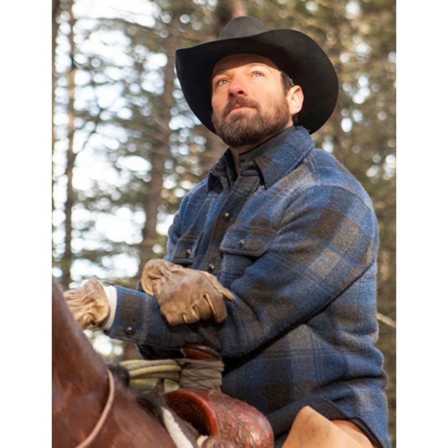 Tv Series Yellowstone Ryan Flannel Jacket