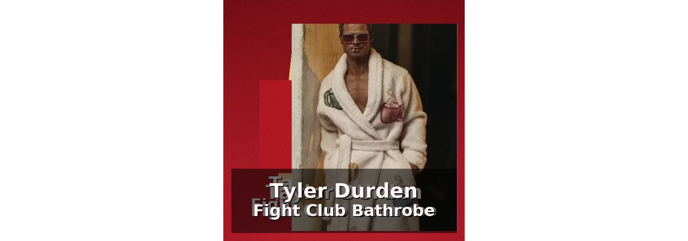 yler Durden Fight Club Bathrobe | Movie-Inspired Plush Robe
