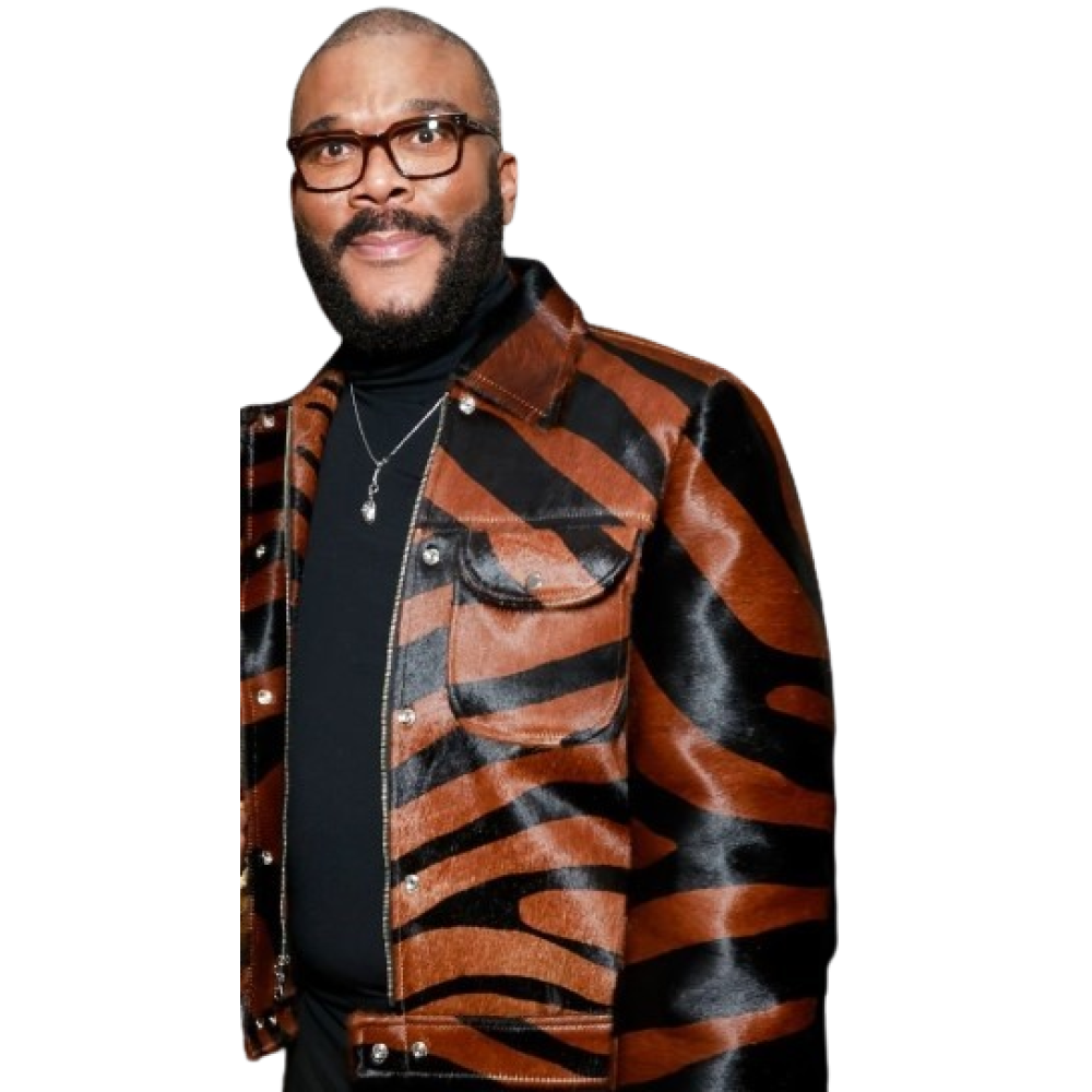 Tyler Perry The Six Triple Eight Leather Jacket