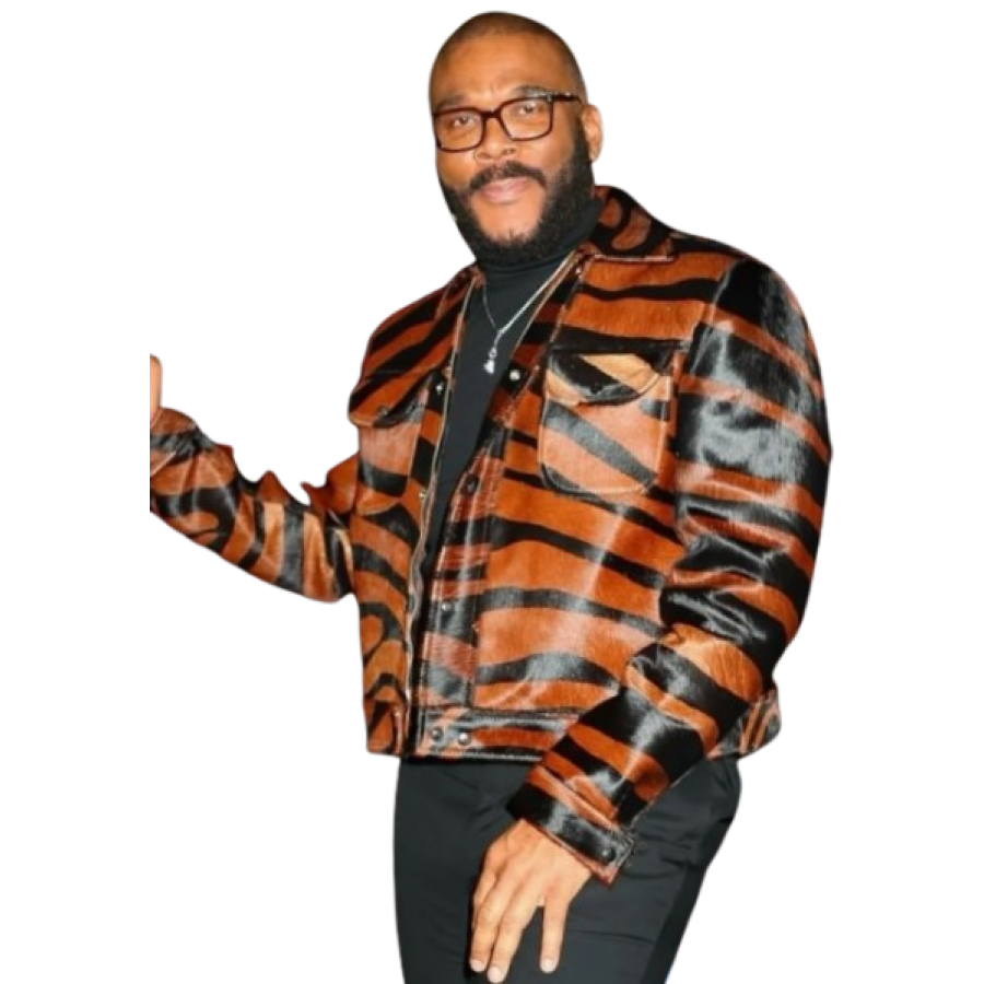 Tyler Perry The Six Triple Eight Leather Jacket
