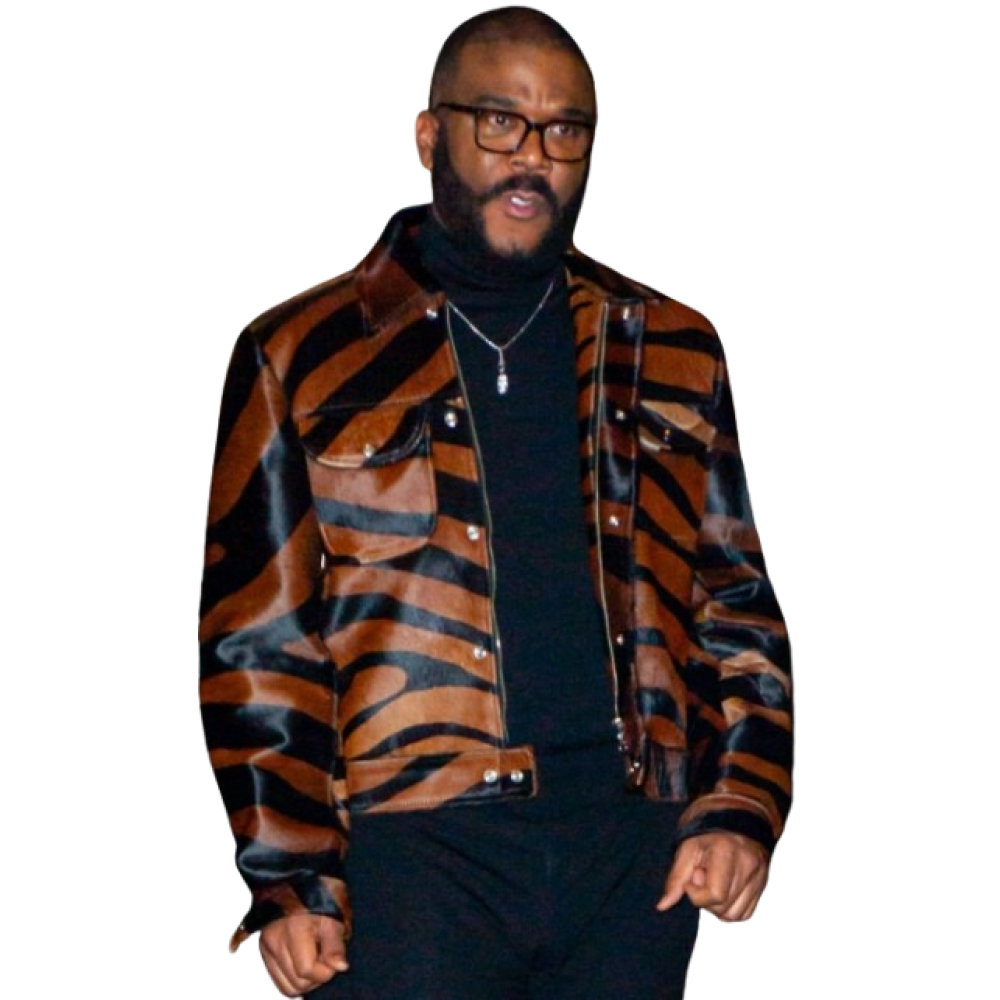 Tyler Perry The Six Triple Eight Leather Jacket