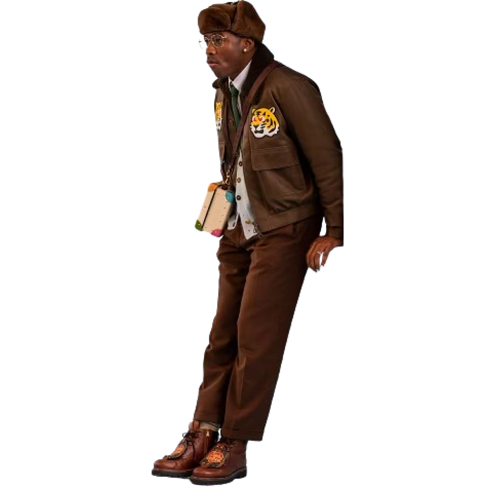 Tyler The Creator Tiger Patch Jacket