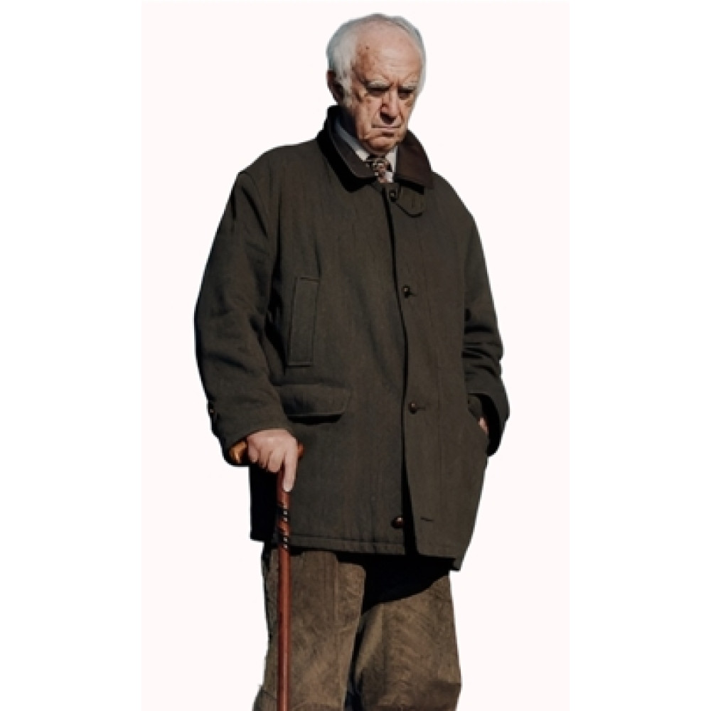 Under Salt Marsh Jonathan Pryce Wool Coat
