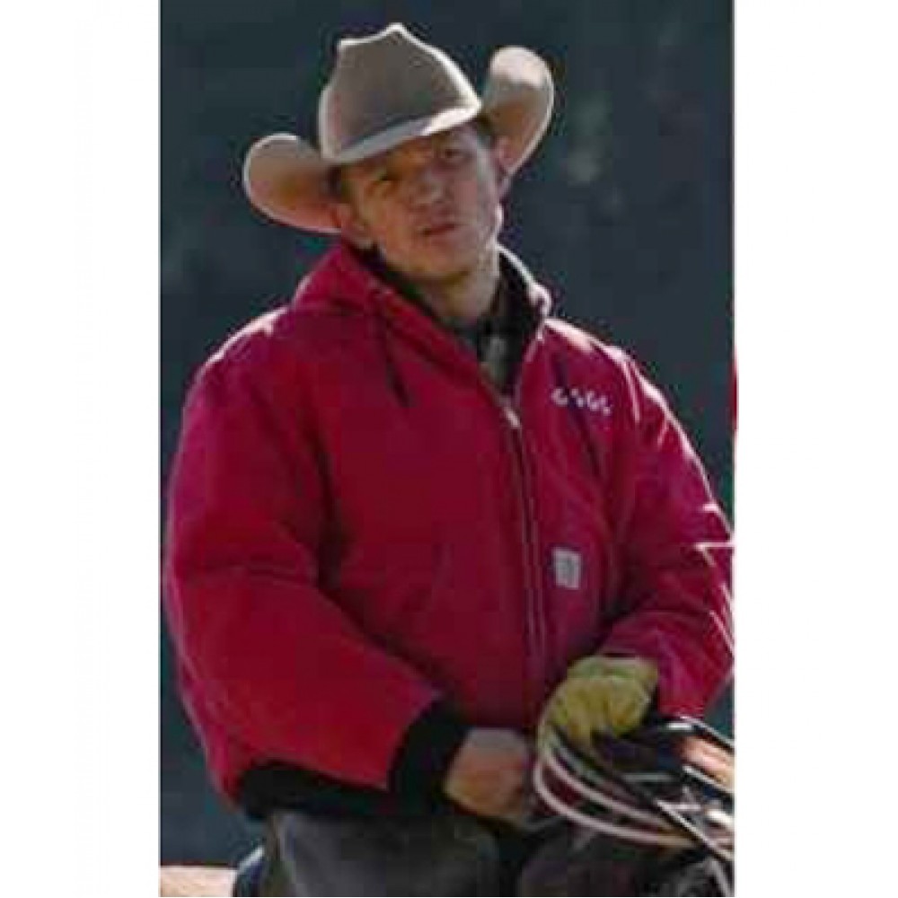 Yellowstone S04 Jimmy Hurdstrom Red Jacket
