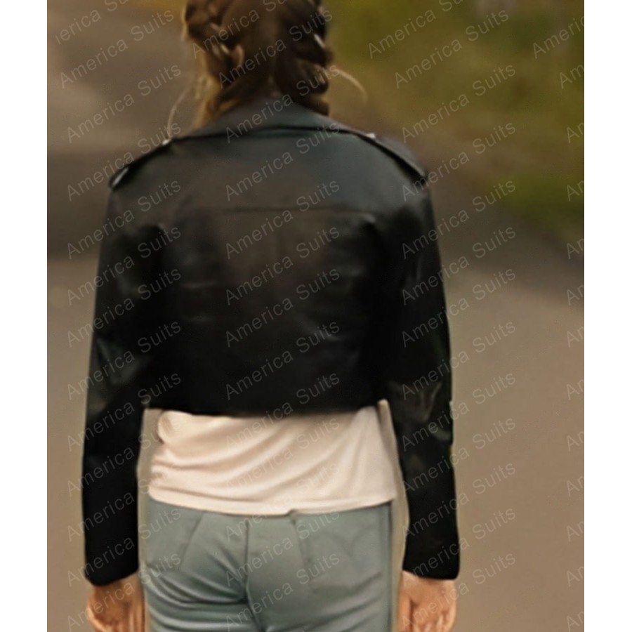 Zombie Town Amy Maxwell Leather Jacket | America Suits