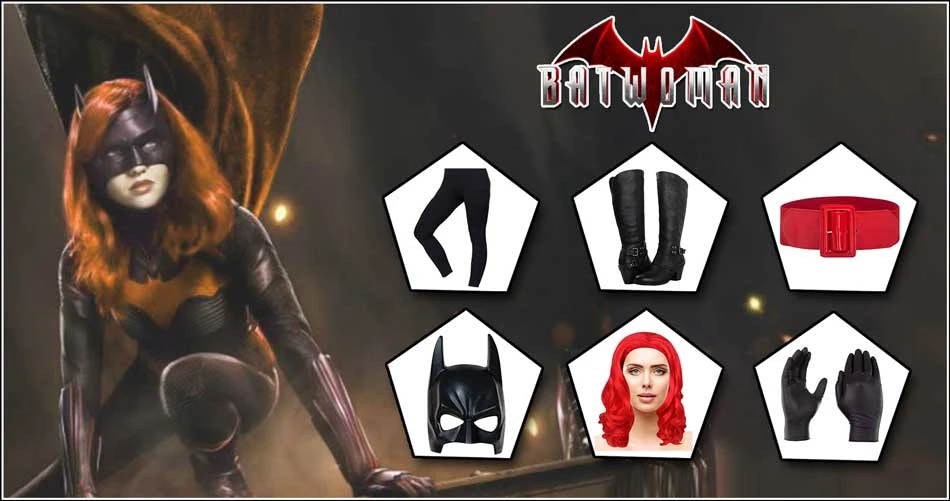 Batwoman Costume Guide | Ruby Rose Batwoman Costume | americasuits.com