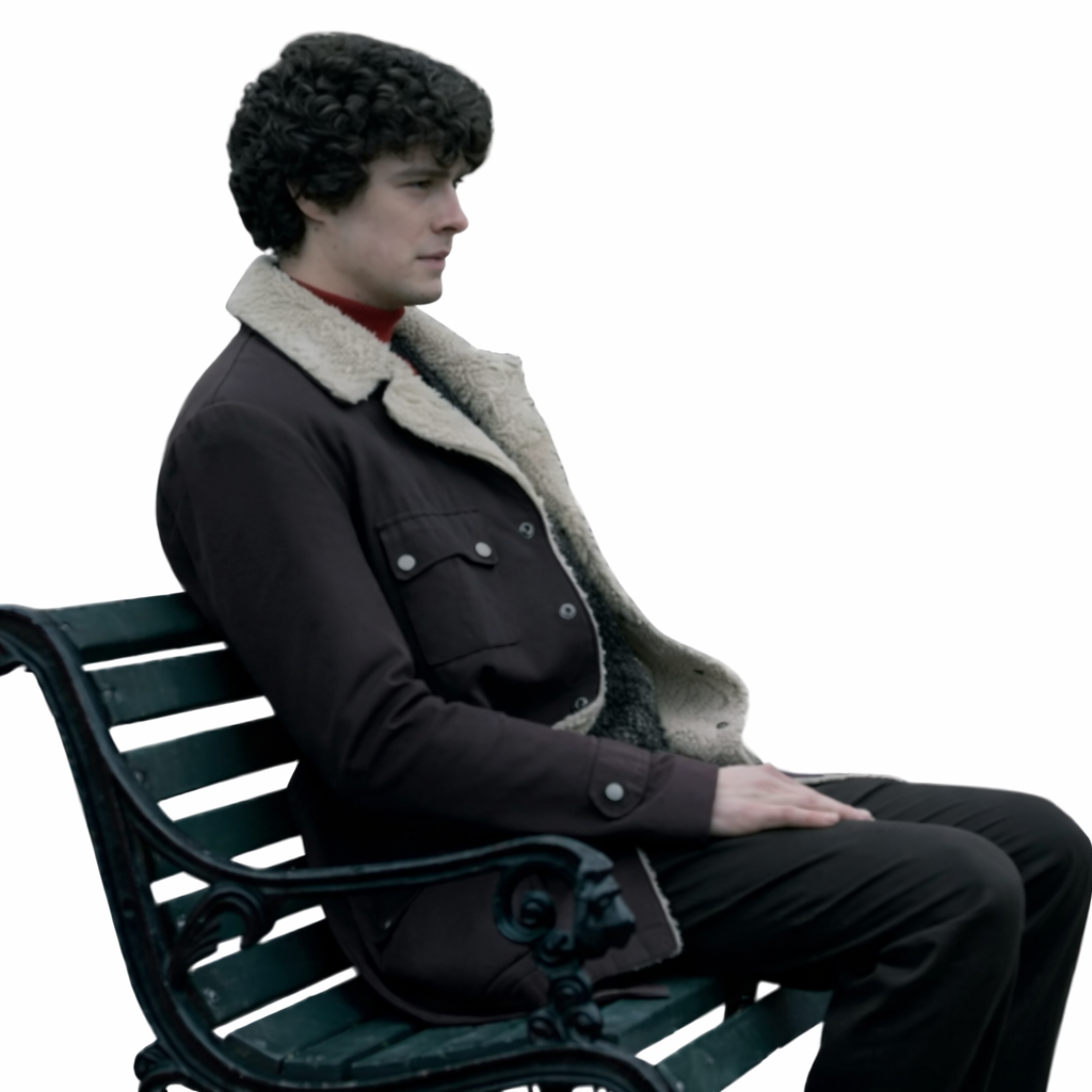 Ponies 2026 Louis Boyer Brown Shearling Jacket
